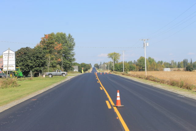 Route 1A work nearing completion in Easton, Mars Hill - The County