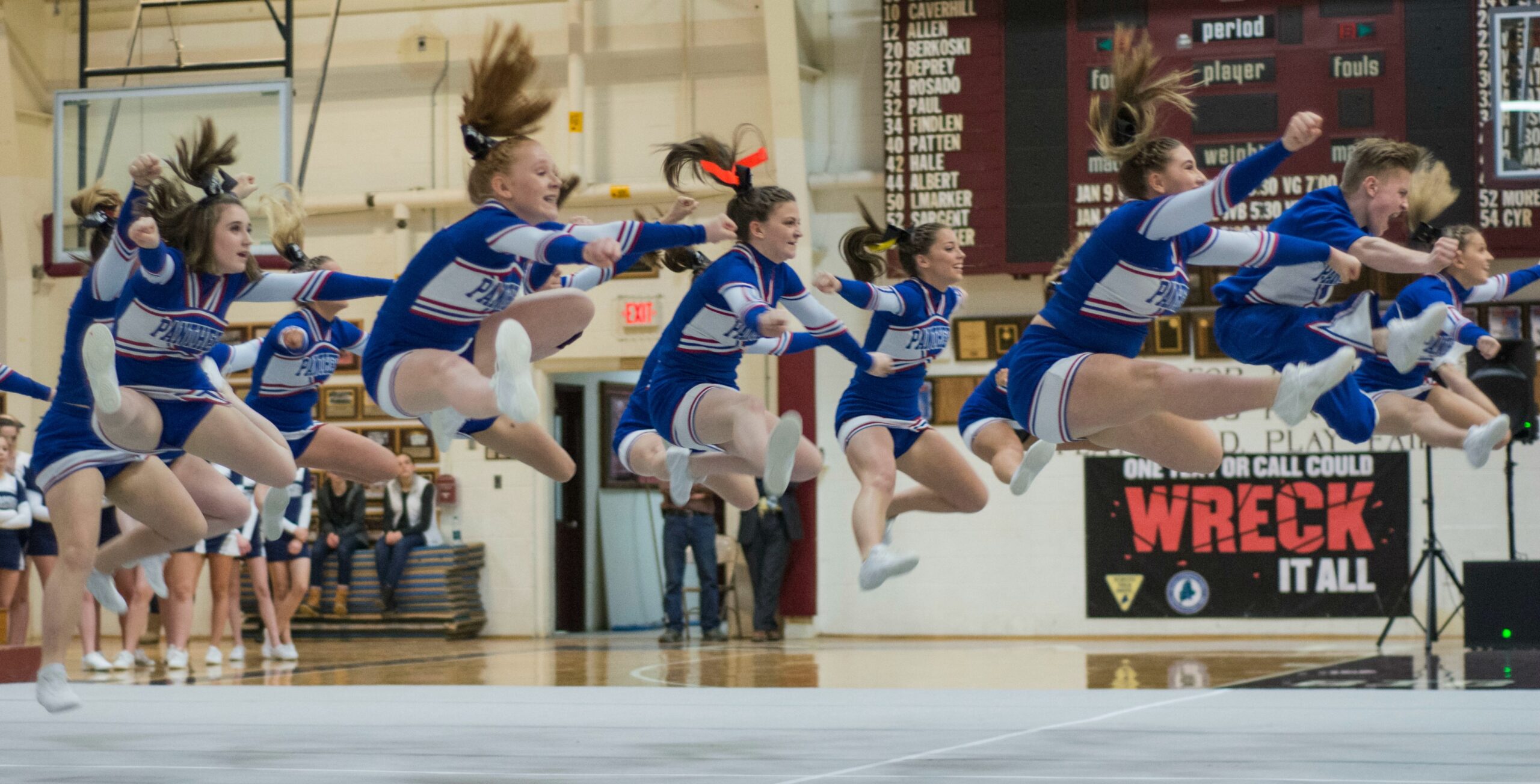 Central Aroostook cheering squad captures league title - The County