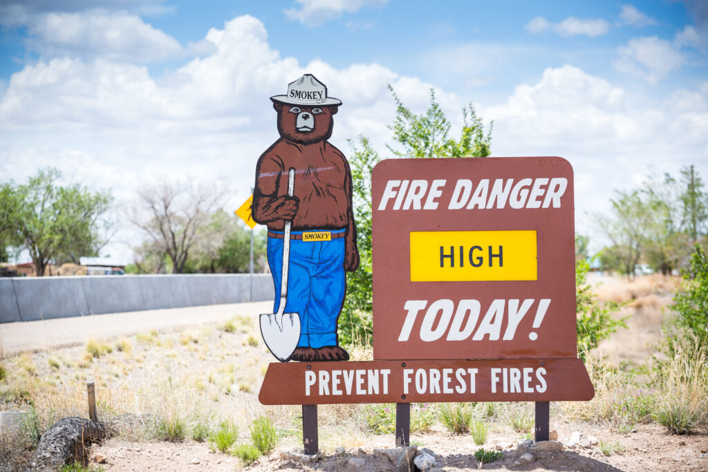 Forest Service warns of high fire danger - The County