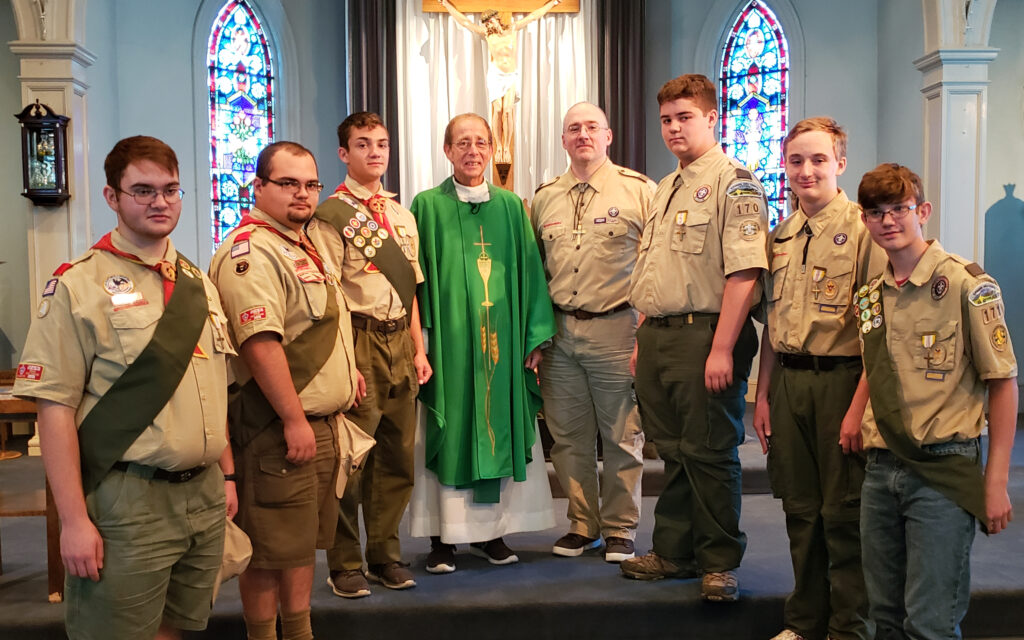 Scouts earn faith-inspired emblems - The County
