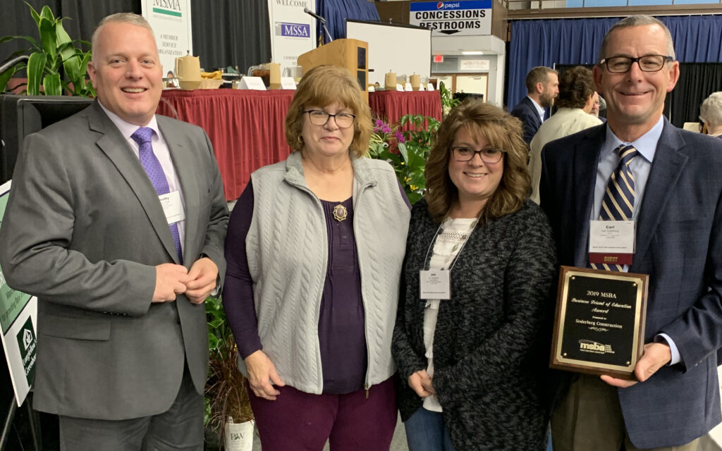 Soderberg receives statewide honor - The County