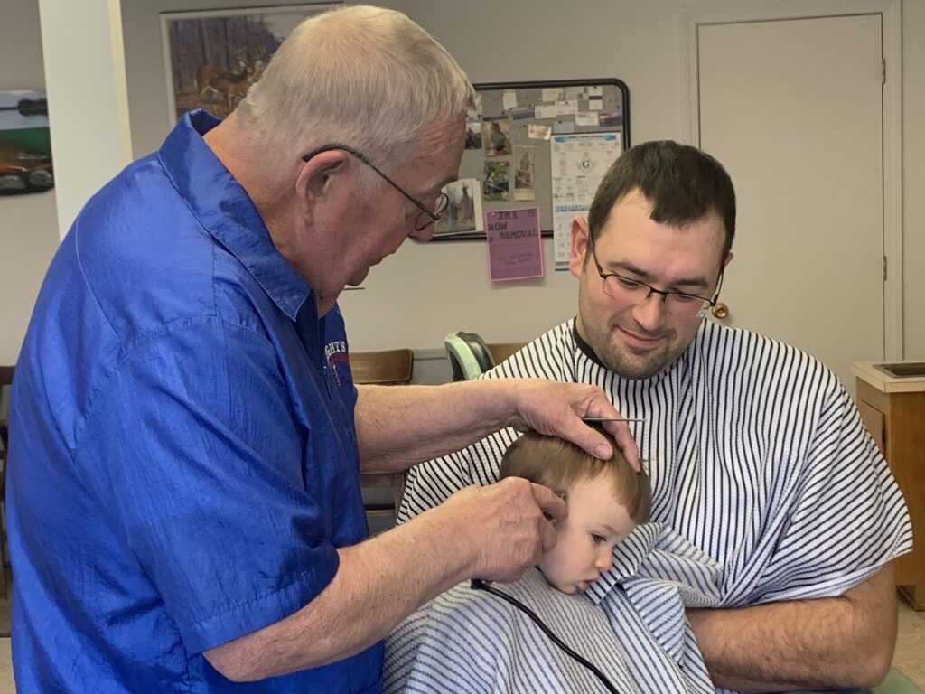 From governors to first-time haircuts, everybody waits his turn at ...