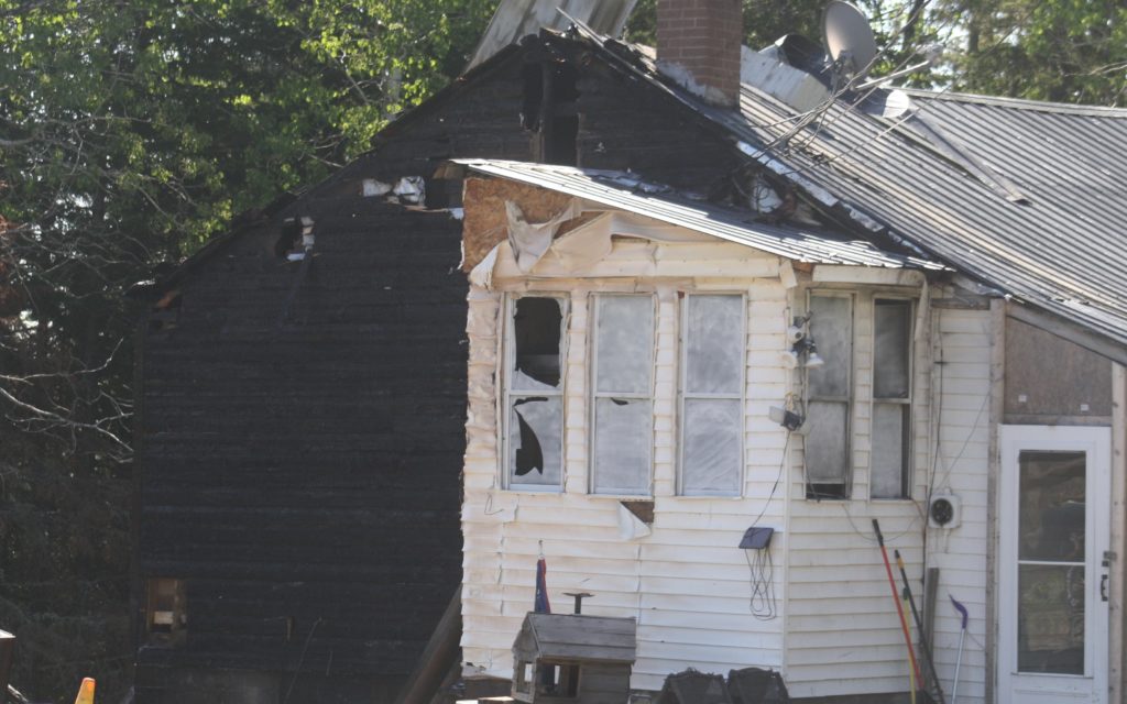 Mapleton fire leaves man displaced and home burnt - The County