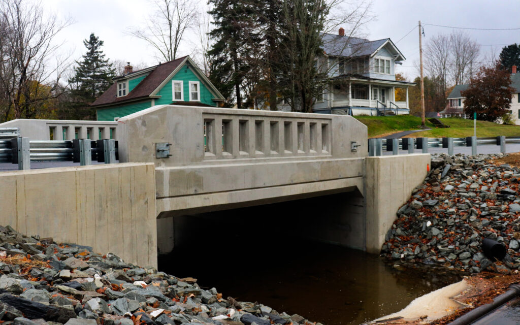 Pearce Brook bridge on Green Street open for vehicle traffic - The County
