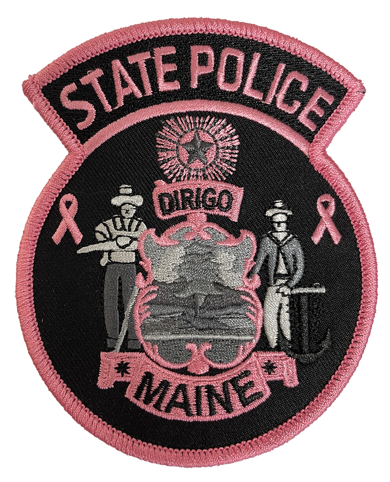 Pink police patches aid local cancer program - The County