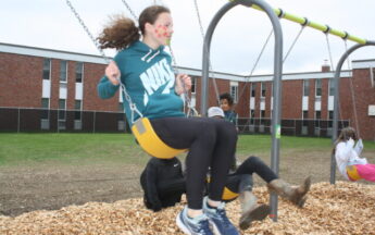 Limestone children celebrate opening of new school playground - The County