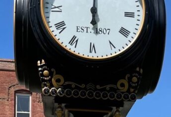 Historic street clock installed near Cary Library - The County