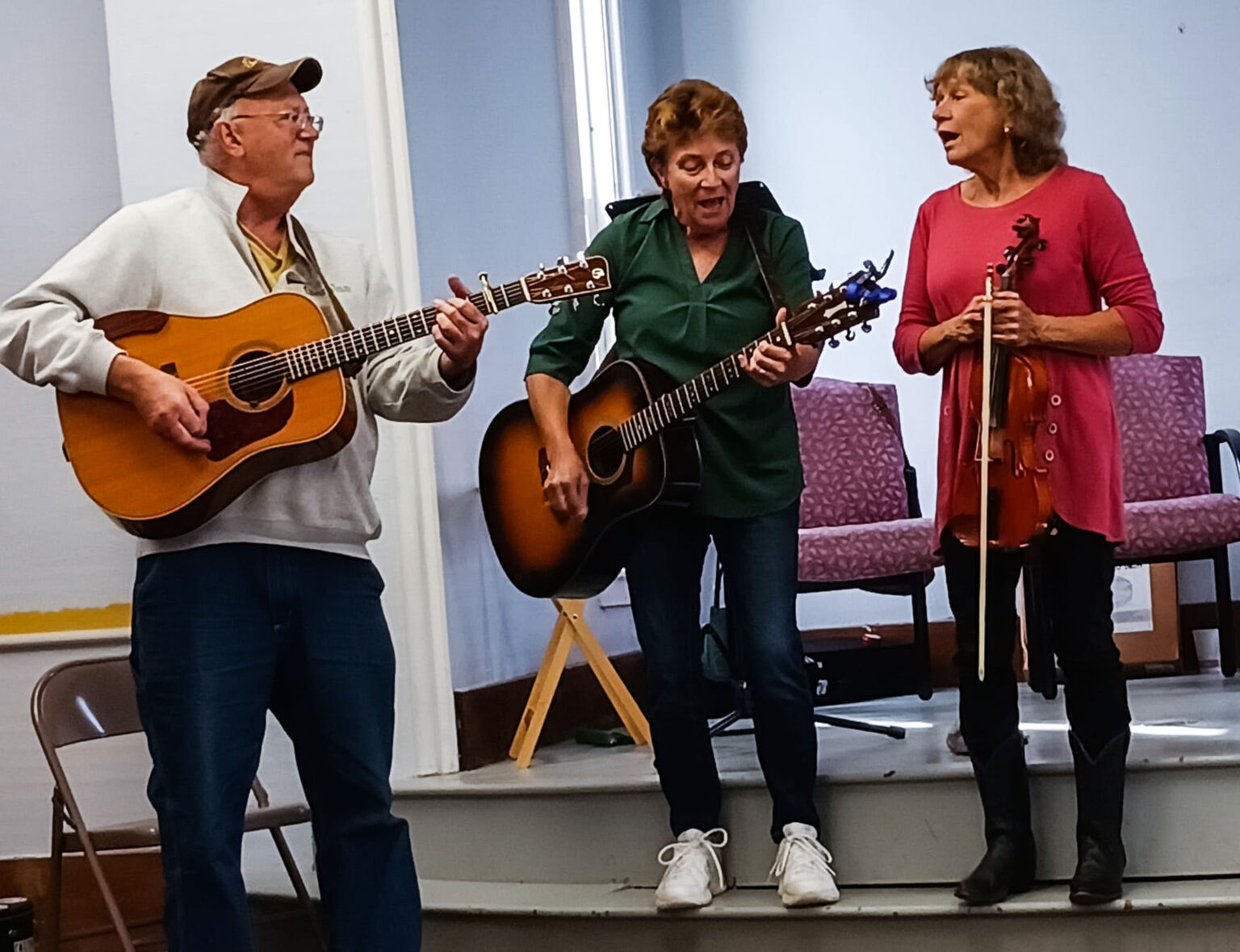 Historic Patten building reopens with a jam session - The County
