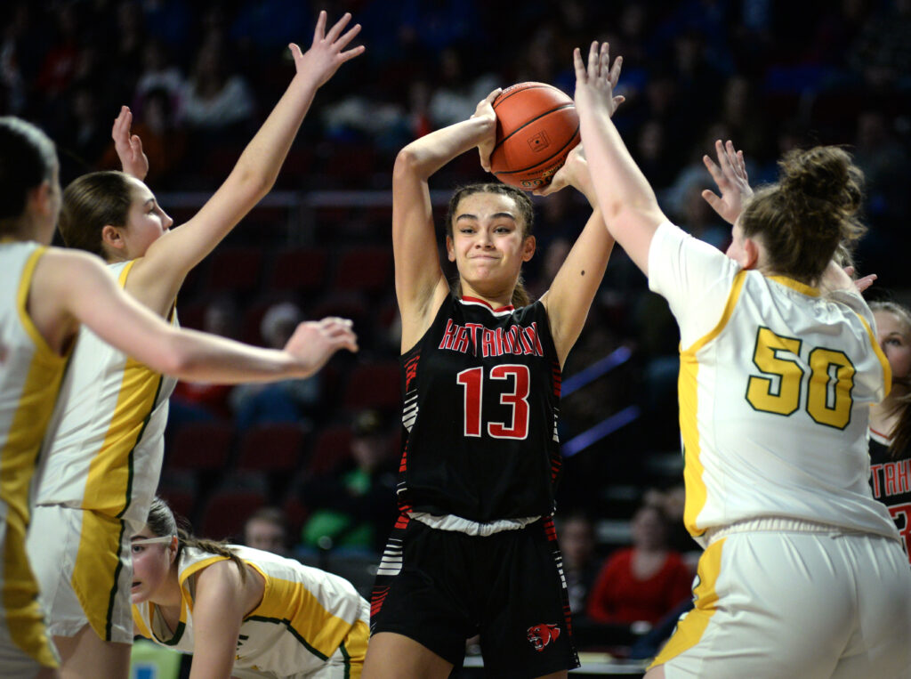 Katahdin girls stun Wisdom in D North semifinal action - The County