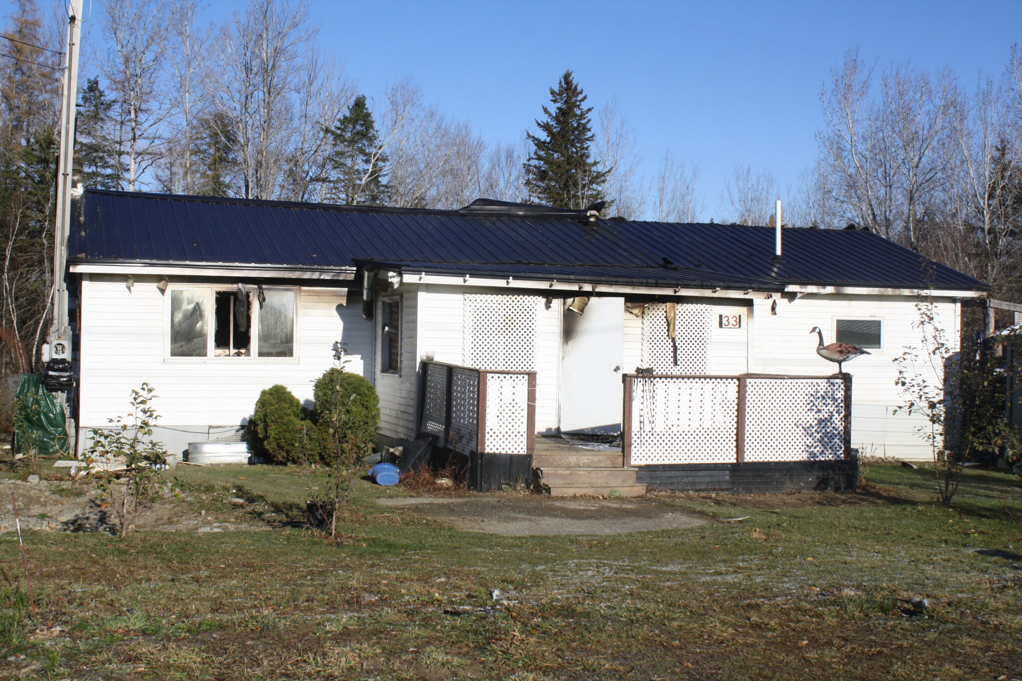 Caribou home deemed a total loss after Sunday fire - The County