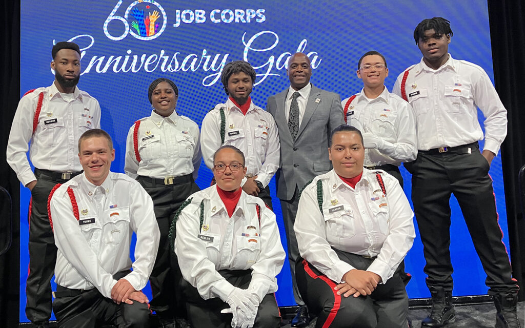 Job Corps presents colors at DC gala - The County