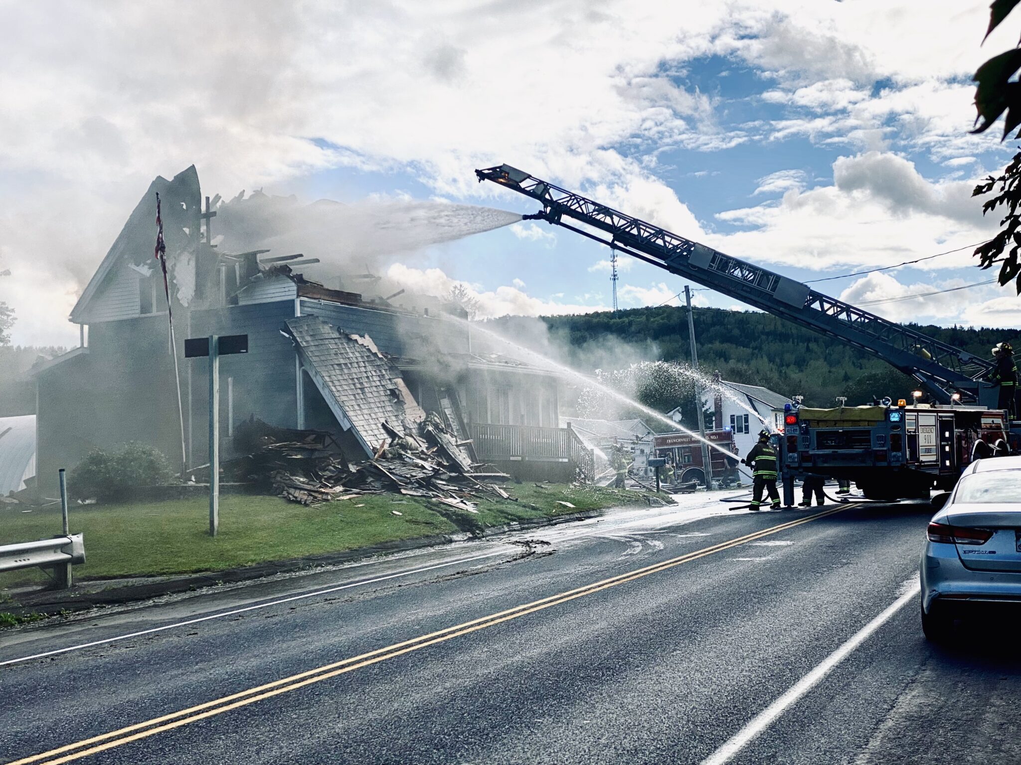 Dog and cat killed in Frenchville house fire - The County