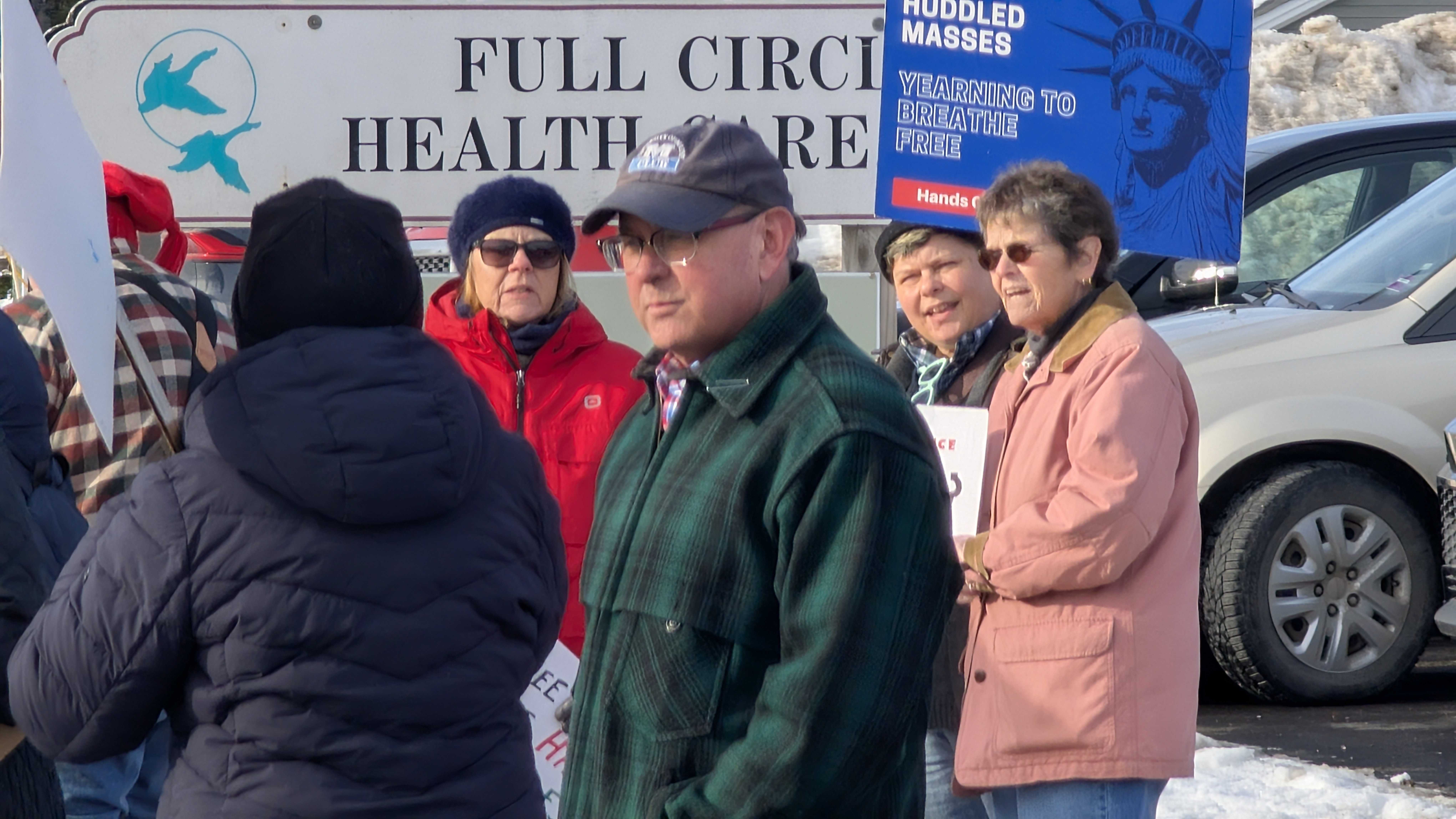 Protesters in Aroostook oppose ICE’s ‘brute force’ against Americans ...