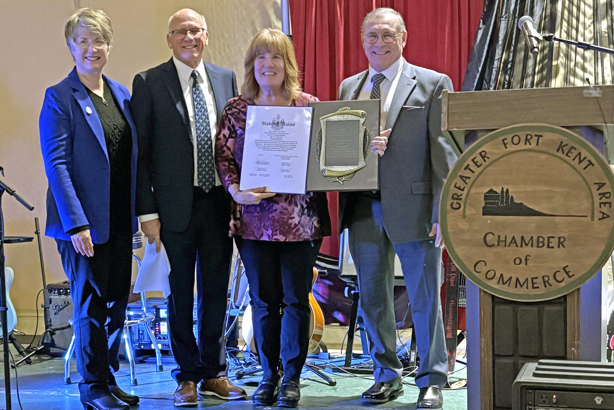 Fort Kent chamber honors Tardie as Citizen of the Year - The County